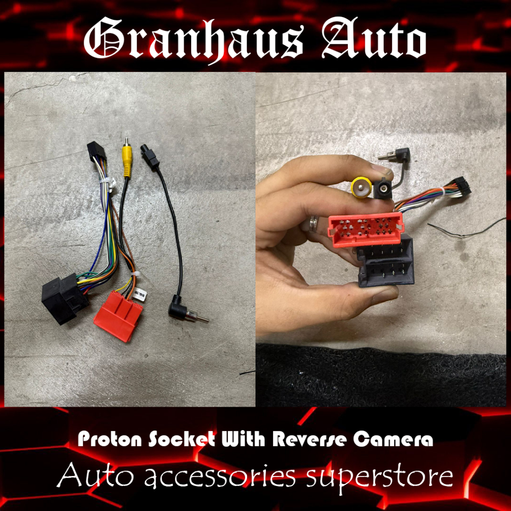 Proton Universal With Reverse Camera + Antenna Android Player Wiring ...