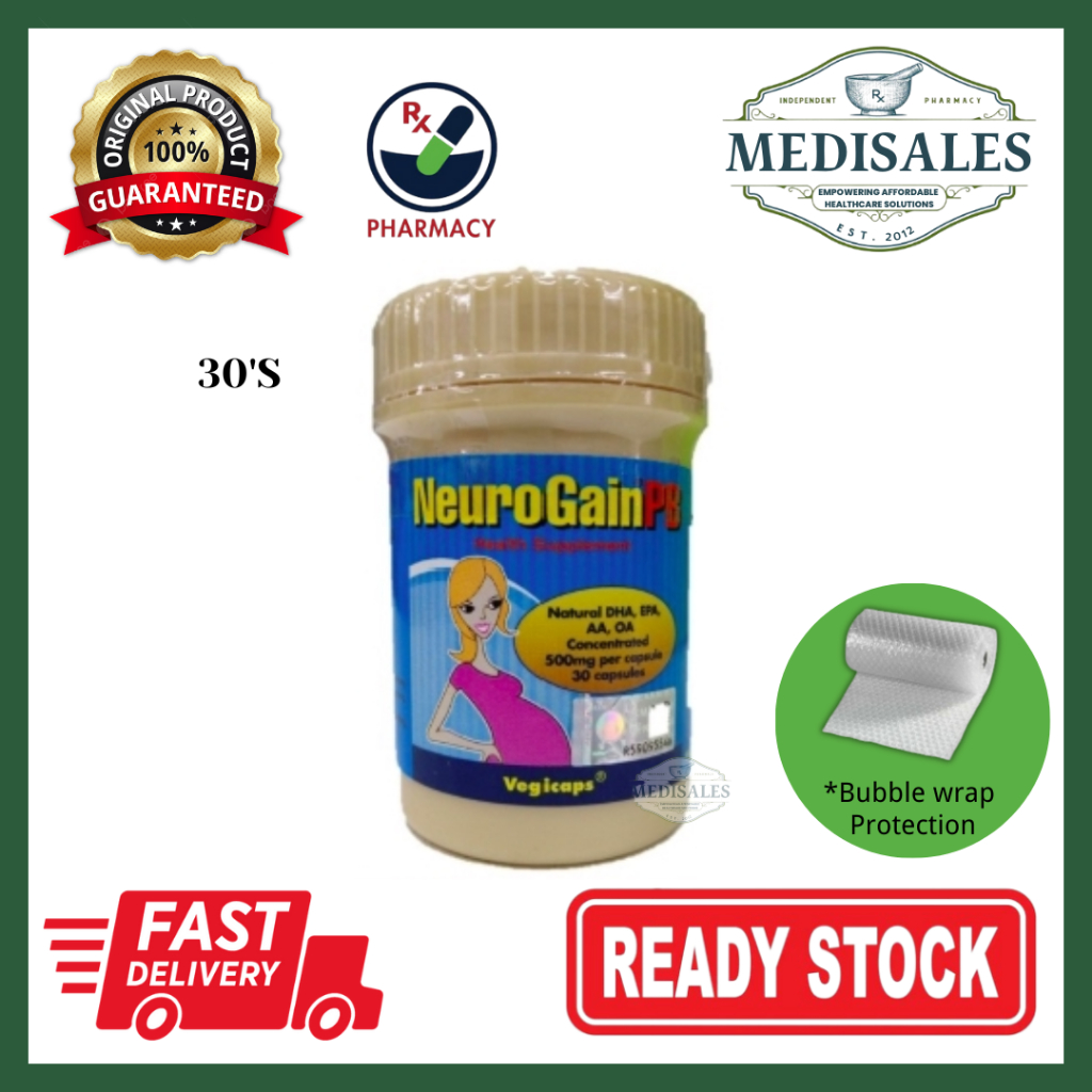 NEUROGAIN PB CAPS 30'S (EXP 06/2026) | Shopee Malaysia
