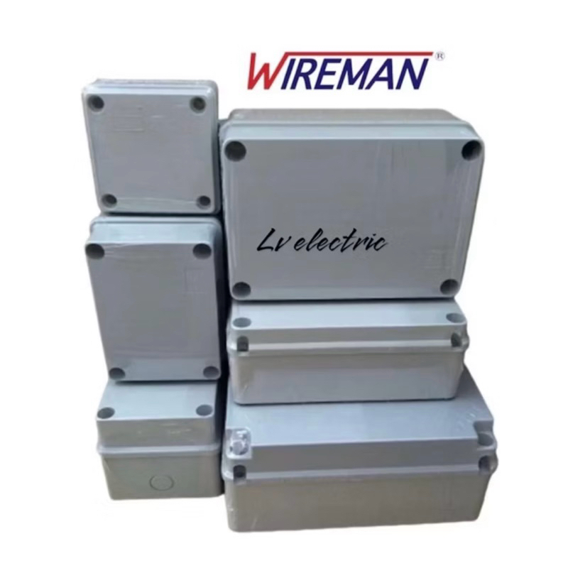 WIREMAN Weatherproof Enclosure Box IP56 / Junction Box / PVC Electrical ...