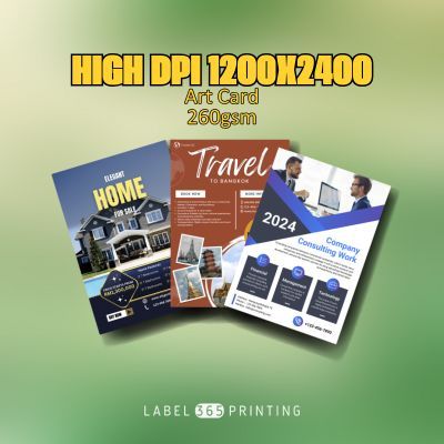 Art Card 260gsm A5 A4 A3 Colour Photostat Printing | Fotostat Warna A5 ...