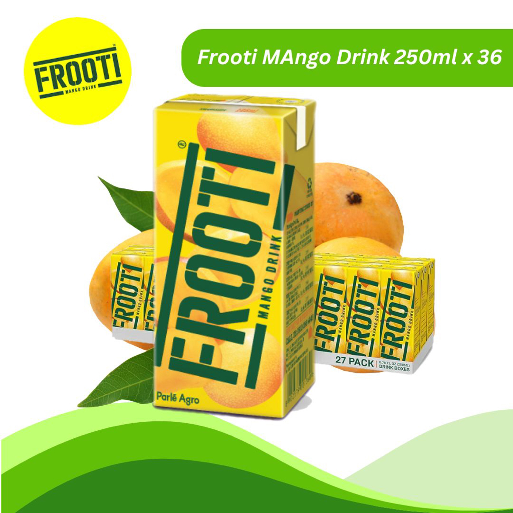 Frooti Mango Drink 200ml x36 (halal) | Shopee Malaysia