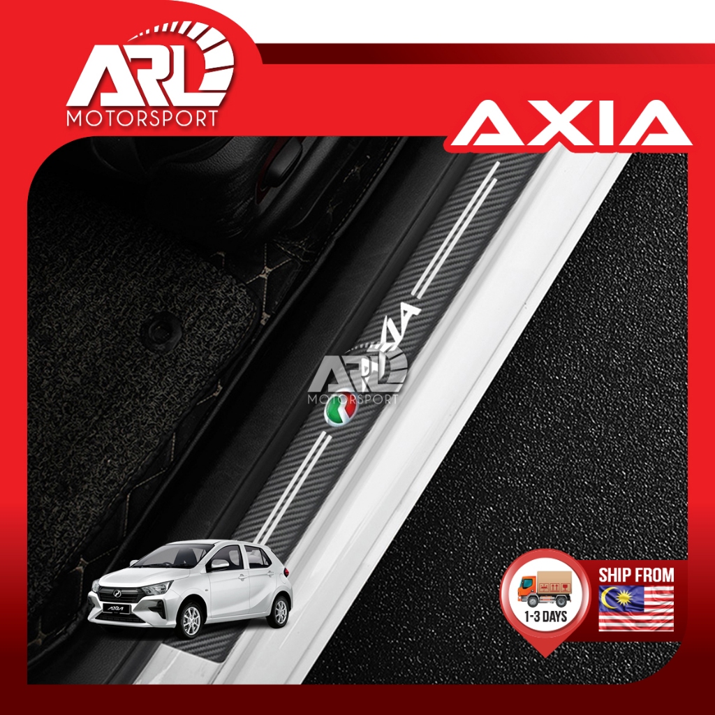 Perodua Axia A300 2023 2024 Door Step Sticker Protector Fit For Perodua ...
