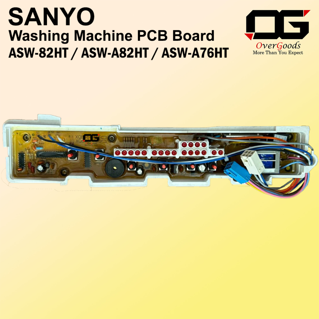 SANYO ASW-82HT / ASW-A82HT / ASW-A76HT Washing Machine PCB Board SANYO ...