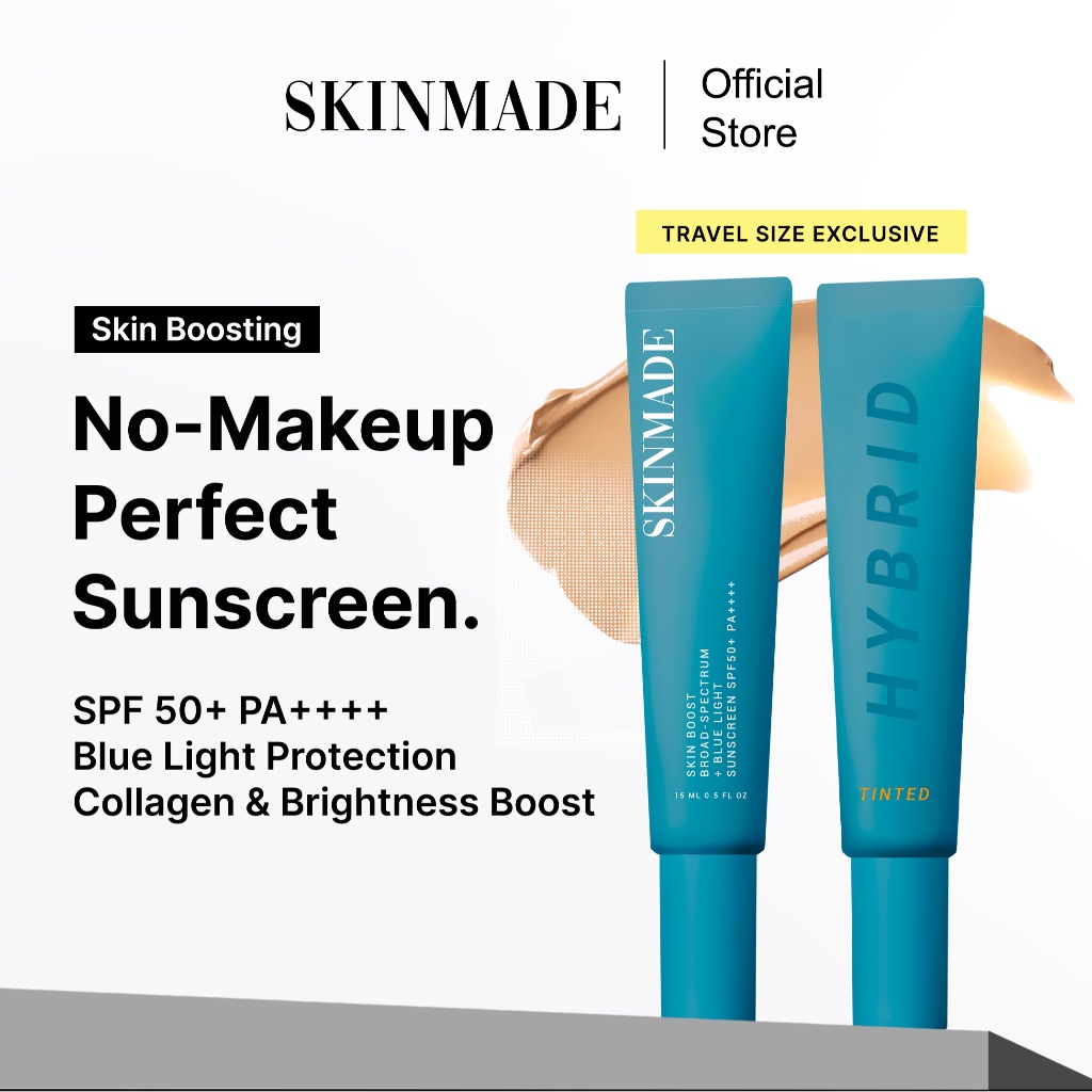 SKINMADE Exclusive Travel Tube - Skin Boost Hybrid Tinted Sunscreen ...