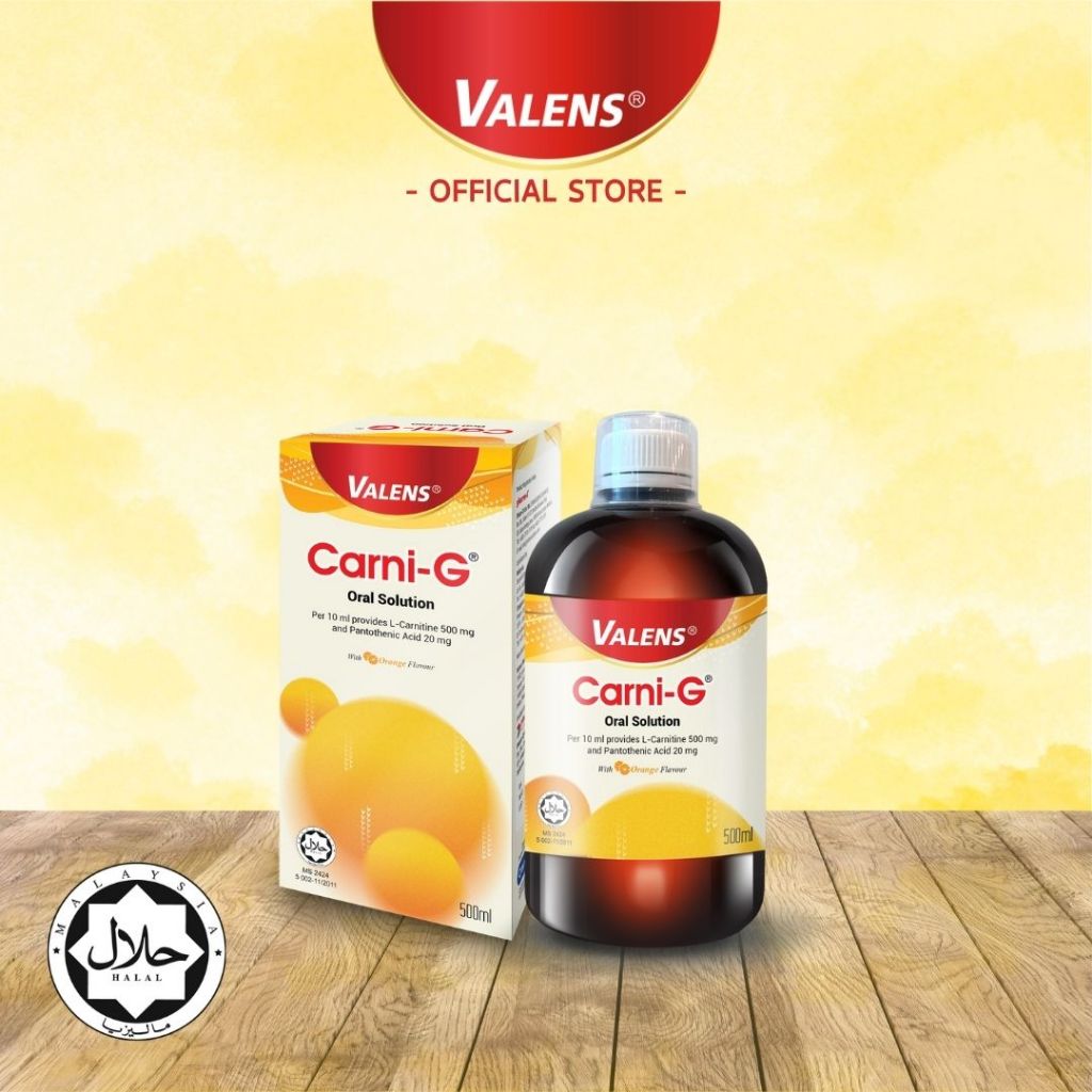 【Valens Official】Carni-G L-Carnitine (500ml) | Shopee Malaysia