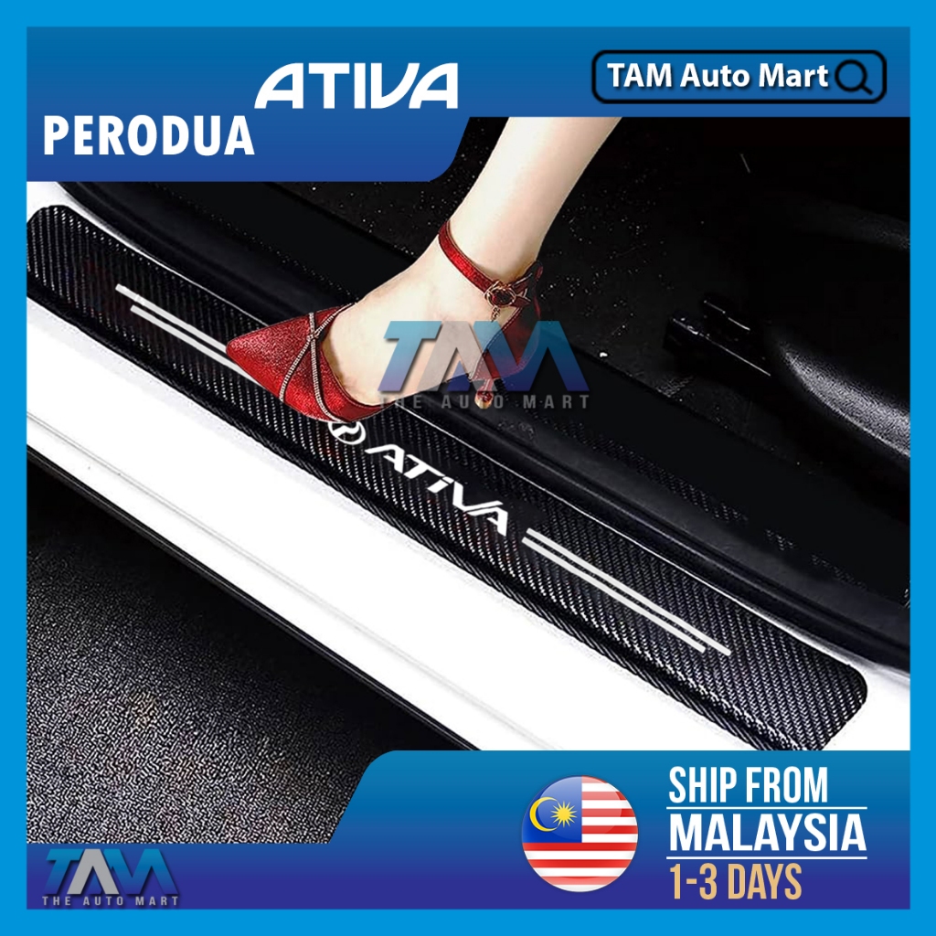 Perodua Ativa A200 2019-2024 Door Step Sticker Protector Fit For ...