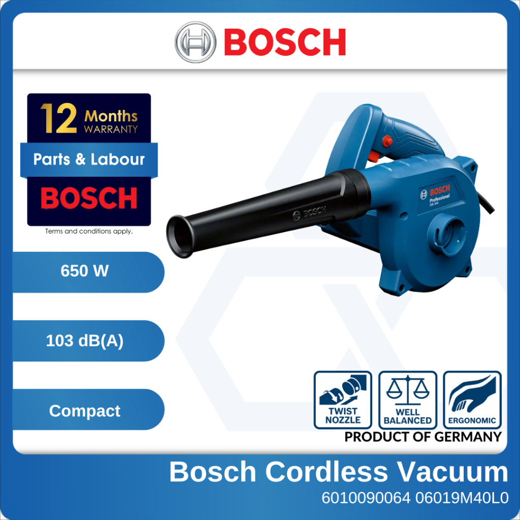 BOSCH GBL 650 Professional Blower 650 Watt 06019M40L0 | Shopee Malaysia