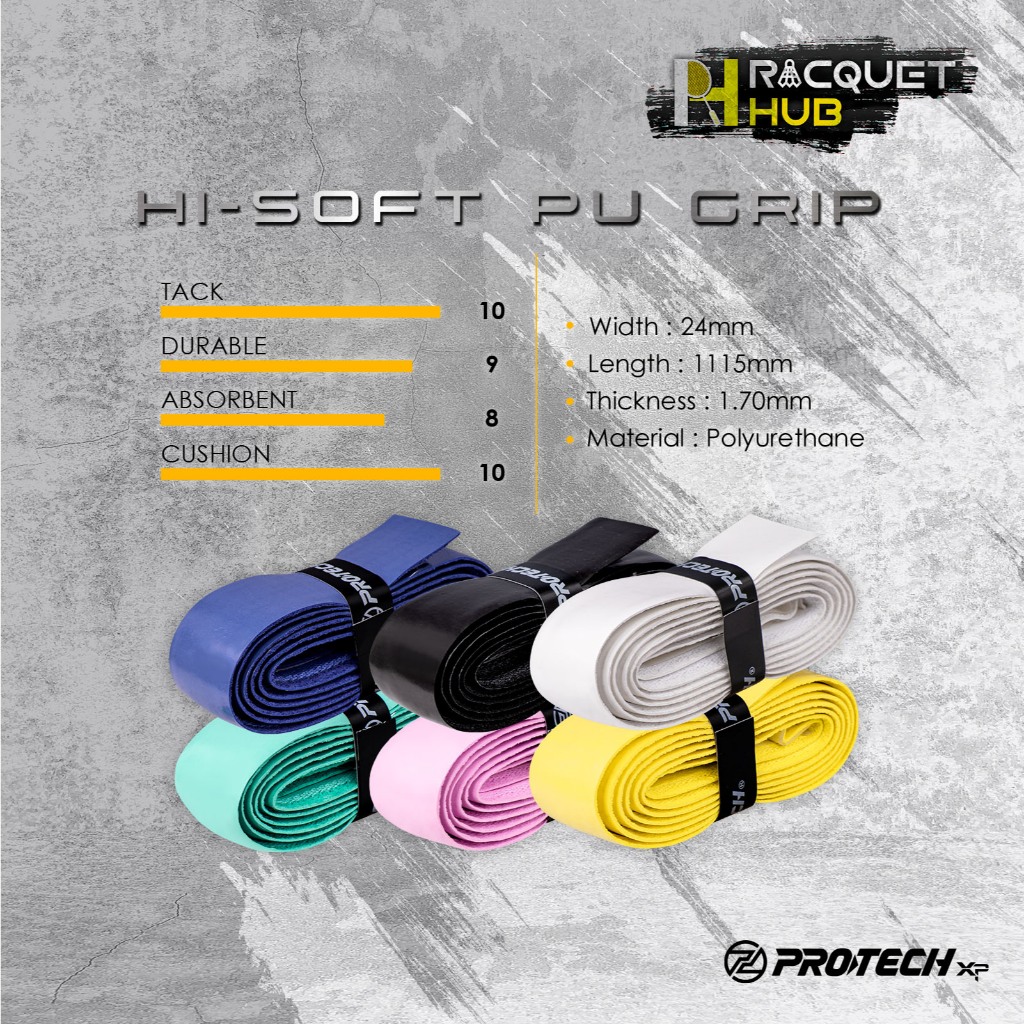 Protech Racket Grip - Hi Soft PU Grip (1pcs) | Shopee Malaysia