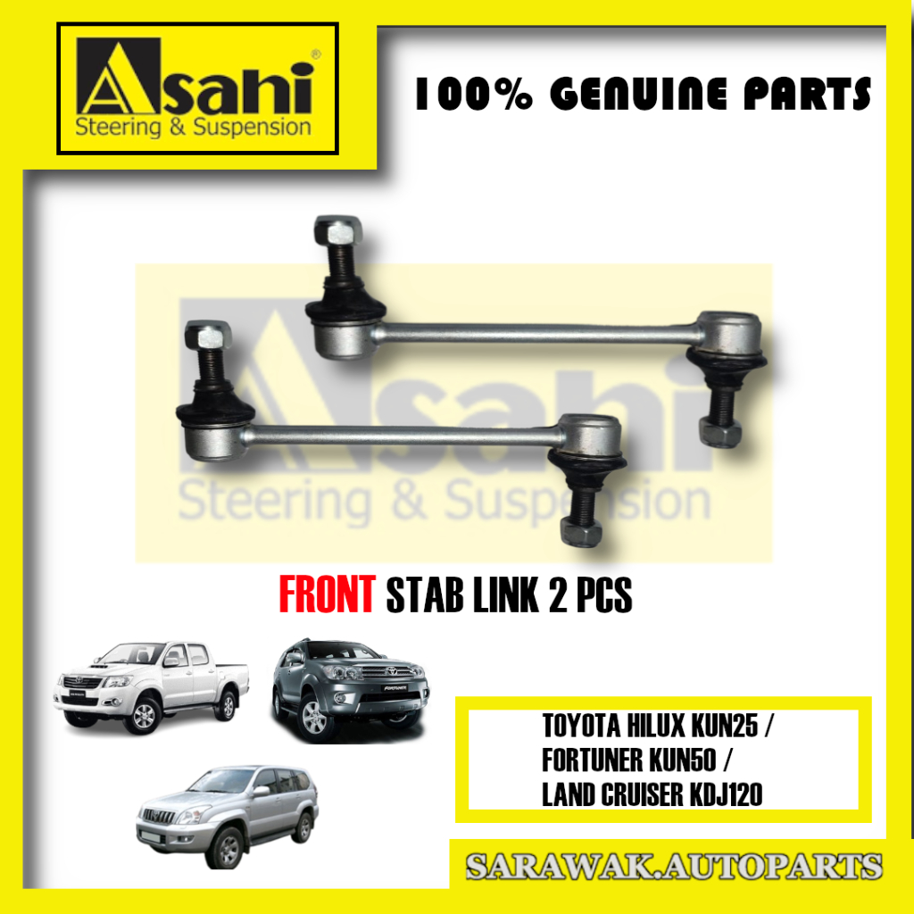 ASAHI Stabilizer Link Stablink Front Toyota Hilux KUN25 / Fortuner ...