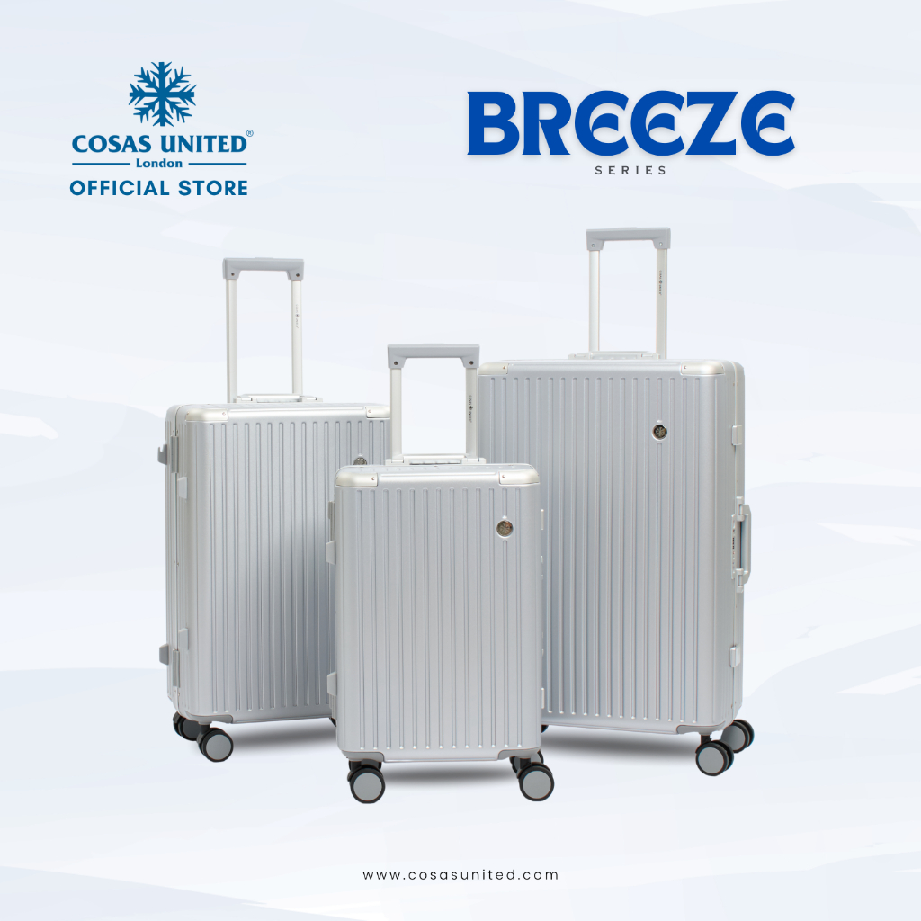 Cosas United - Breeze Series Hardcase Luggage (20"/24"/28") | Shopee ...
