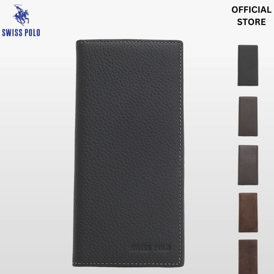 Swiss Polo Hole Less Genuine Leather RFID Long Wallet SW 204/SW 205/SW ...