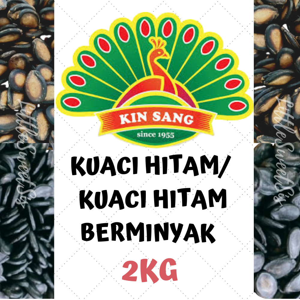[2KG] KUACI HITAM / KUACI HITAM BERMINYAK/ BLACK MELON SEEDS/ 黑瓜子 ...