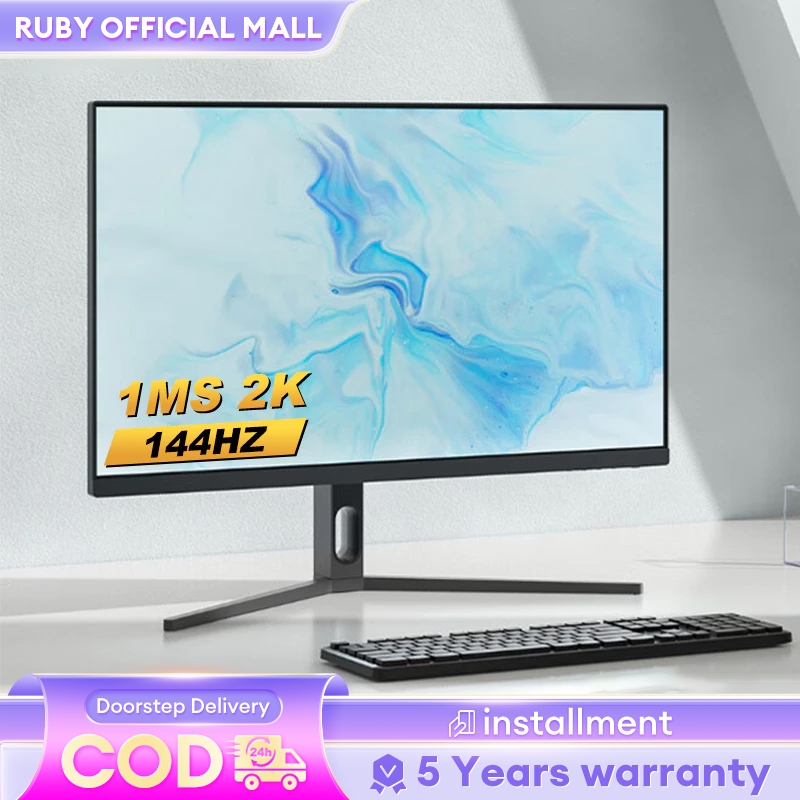 Monitor PC Gaming Monitor With Speaker Monitor 24 inch 4K 75HZ 165HZ ...