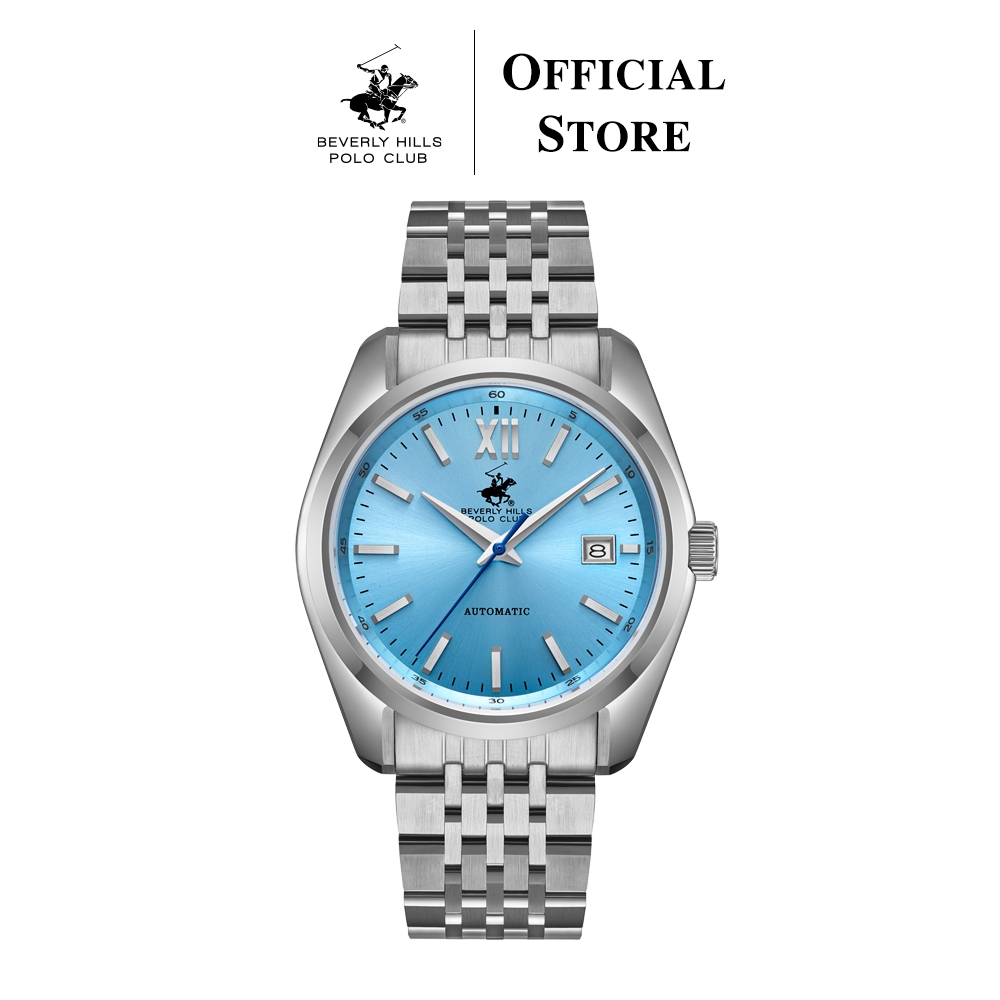 Beverly Hills Polo Club BHPC Men's Stainless Steel Automatic Watch ...