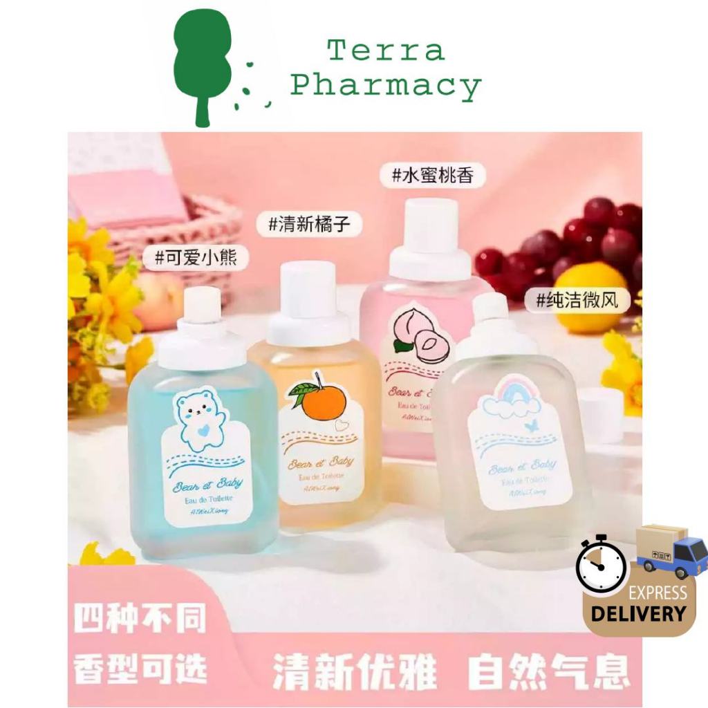 BEAR PERFUME Floral Long-lasting Fresh Perfume Spray Fragrance 50ML ...