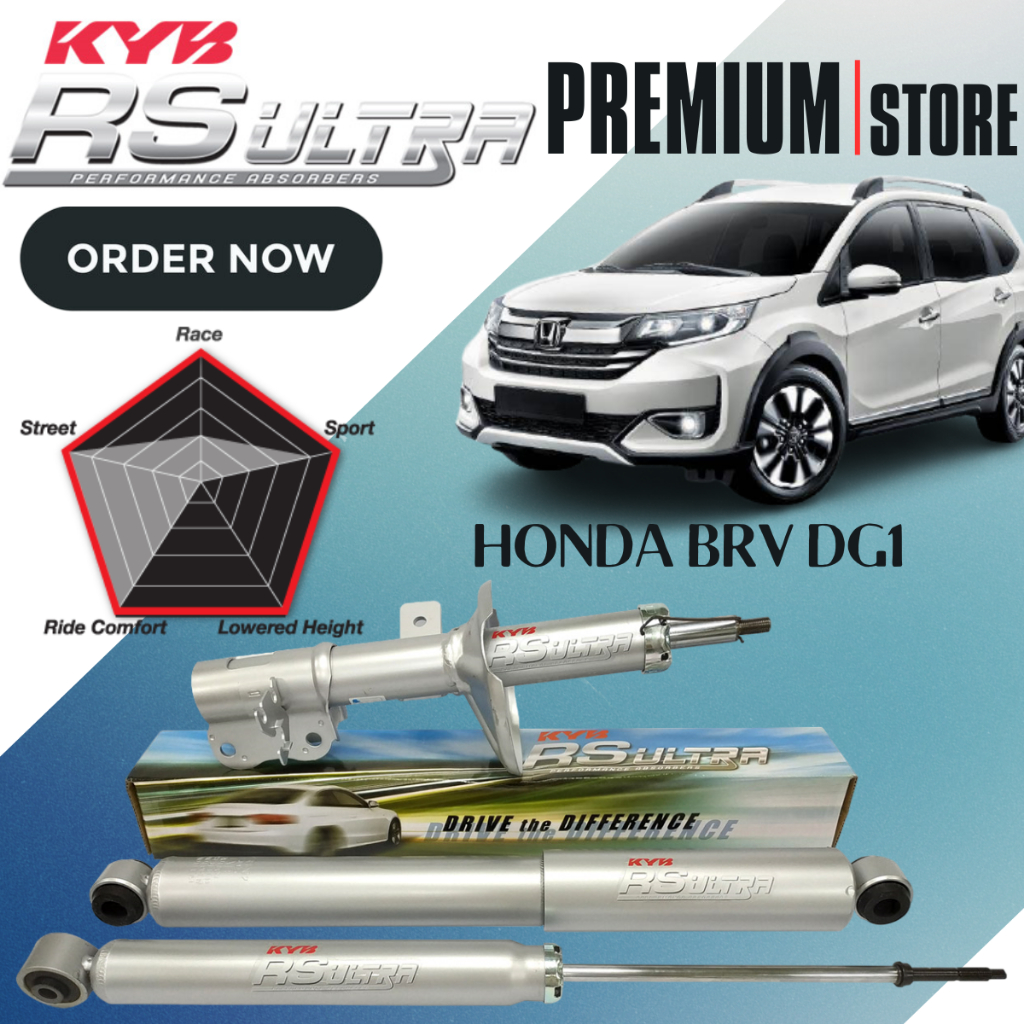 HONDA BRV DG1 2016 - KYB RS ULTRA HEAVY DUTY SHOCK ABSORBER 100% ...