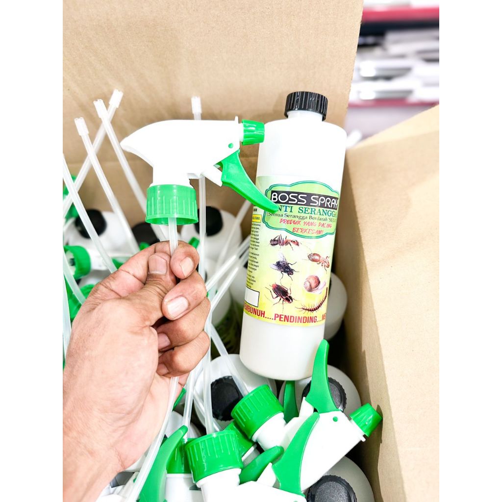 20 Botol Pakej Borong Spray Serangga Organik 500ml Untuk Membunuh dan Menghalau Serangga ...
