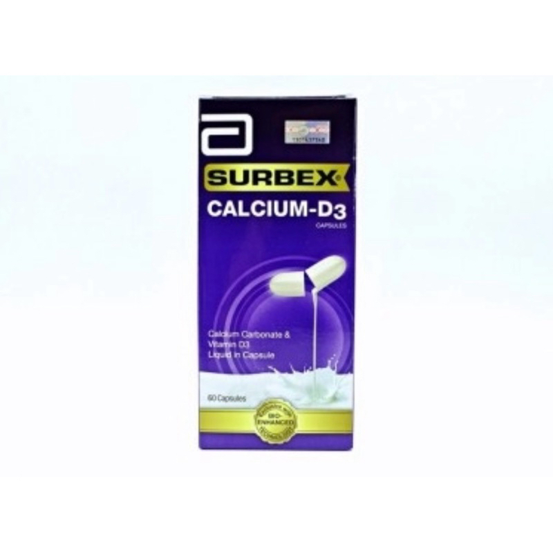 Abbott Surbex Calcium-D3 (60 capsules) | Shopee Malaysia