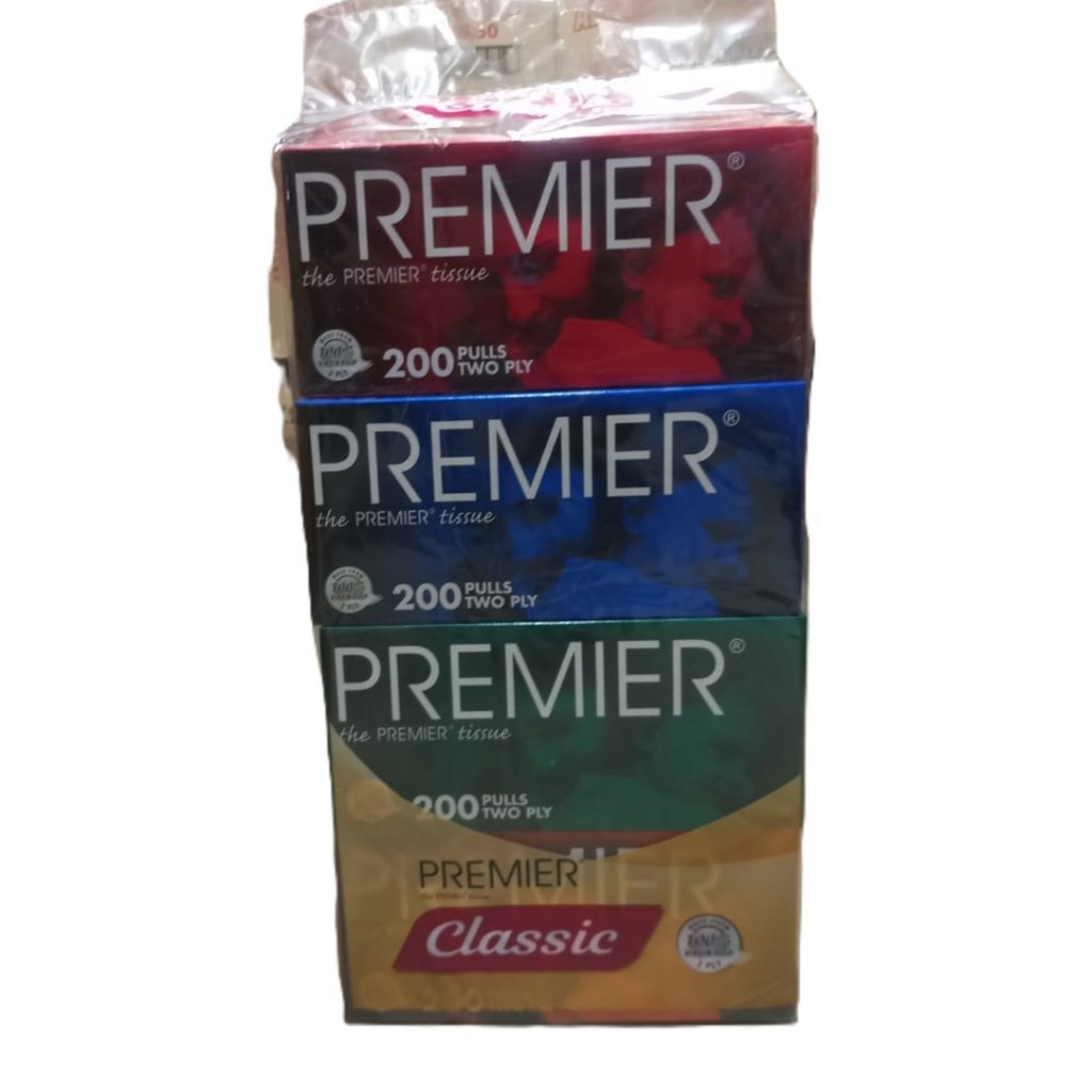 Premier Tisu Kotak/ Box Tissue 200sx4unit/pack | Shopee Malaysia