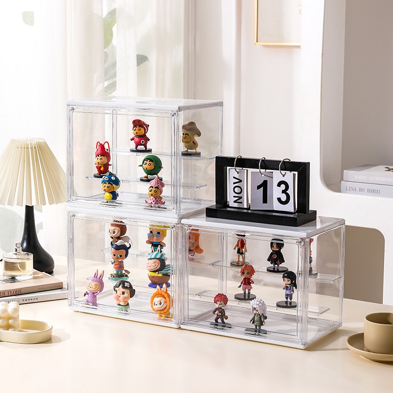 🔥Ready Stock🔥 CLA Storage box Bag transparent Stackable Display Box ...