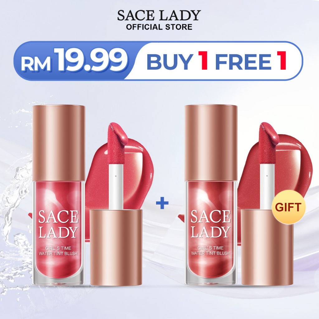 SACE LADY Water Tint Blush Natural Fresh Look Long Lasting Multi-Use ...