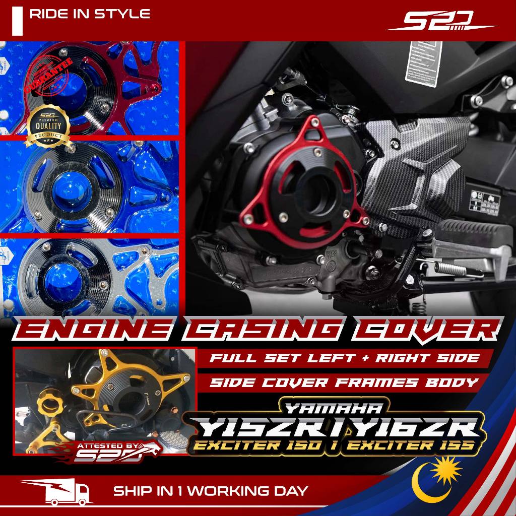 Engine Casing Cover Y15 Y16 Y15ZR Y16ZR EXCITER 150 155 PNP Side Frame ...