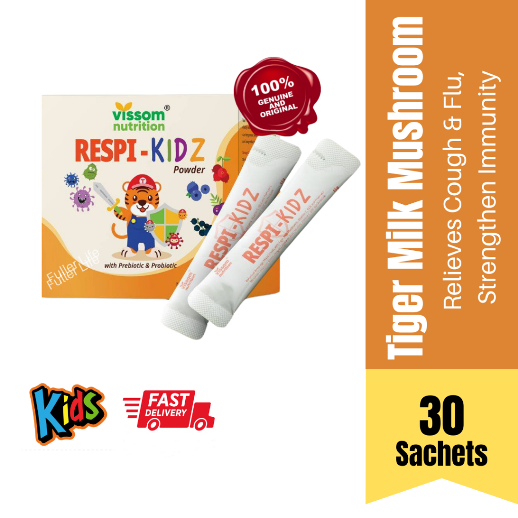 VISSOM NUTRITION Respi-Kidz (1.gx30 Sachet) | Relieves Symptoms Of Cold ...