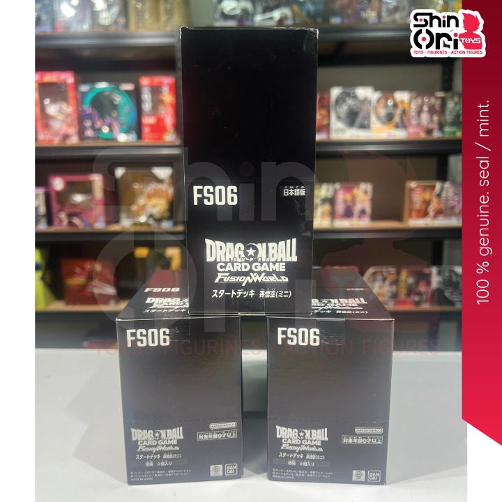 [READY STOCK] Dragon Ball SCG Fusion World Starter Deck FS06 [TCG] Japanese Version | Shopee ...