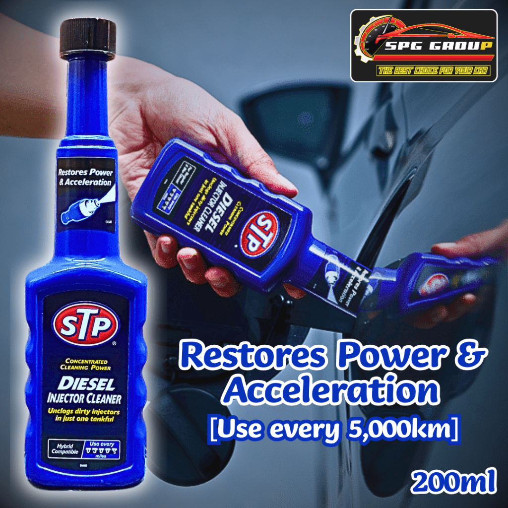 100% ORIGINAL STP DIESEL INJECTOR CLEANER (200ML) Concentrated Cleaning ...