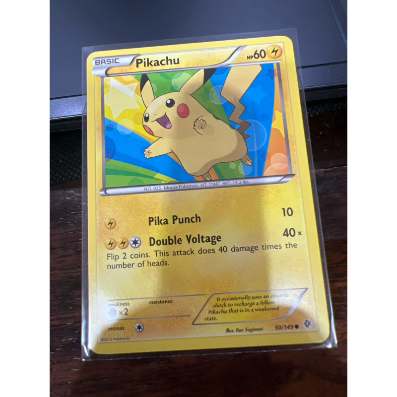 Pokemon Tcg - Pikachu 50/149 vintage | Shopee Malaysia