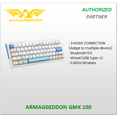Armaggeddon GMK 100 Keyboard | Shopee Malaysia