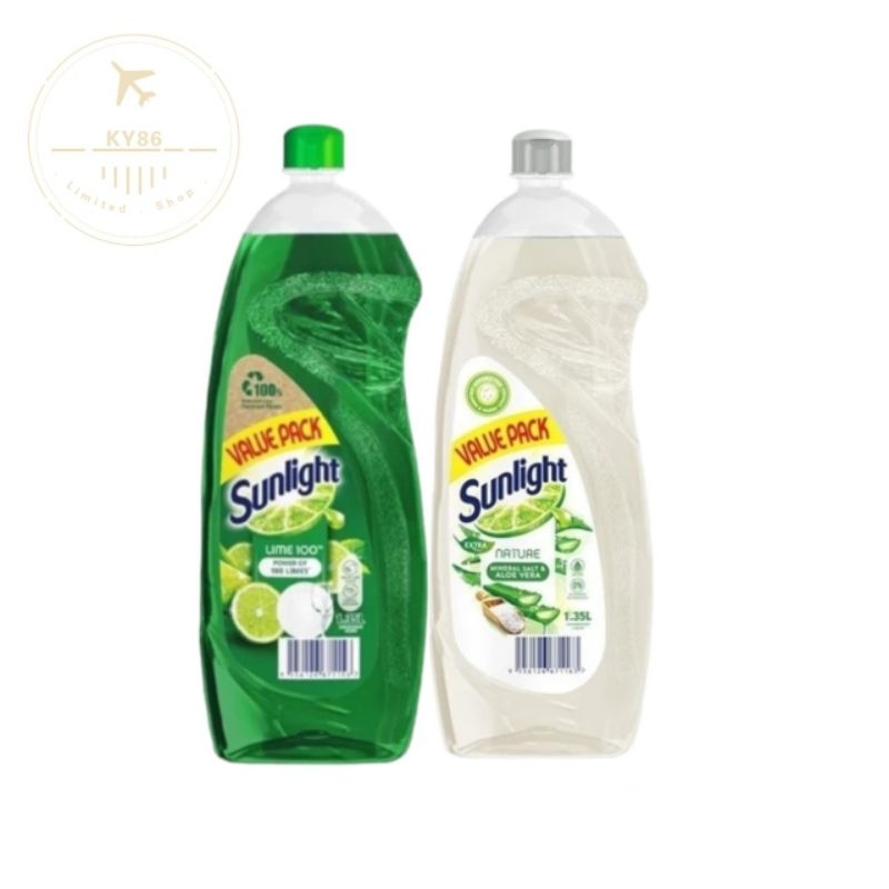 Sunlight Dishwashing Liquid(value pack)-1.35liter #sabun#liquid# ...