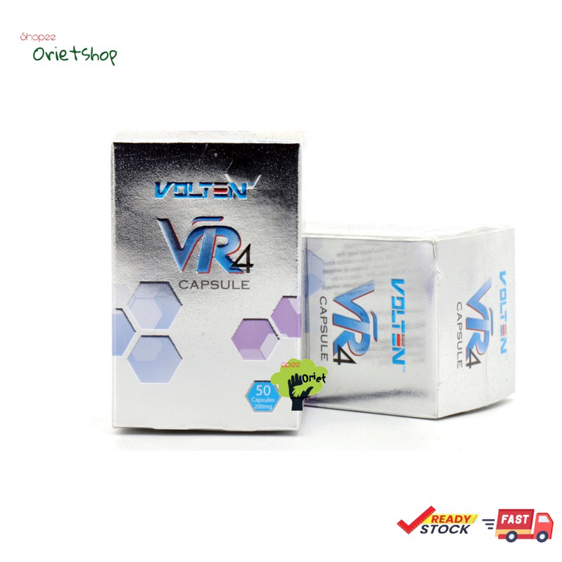 VOLTEN VR 4 CAPSULE BLACK GINGER / HALIA HITAM 50 KAPSUL | Shopee Malaysia