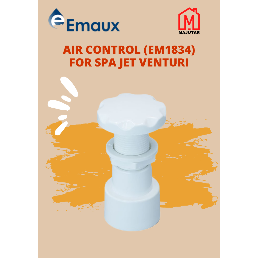 Emaux (EM1834) Air Bleed Valve for Venturi Jet | Shopee Malaysia