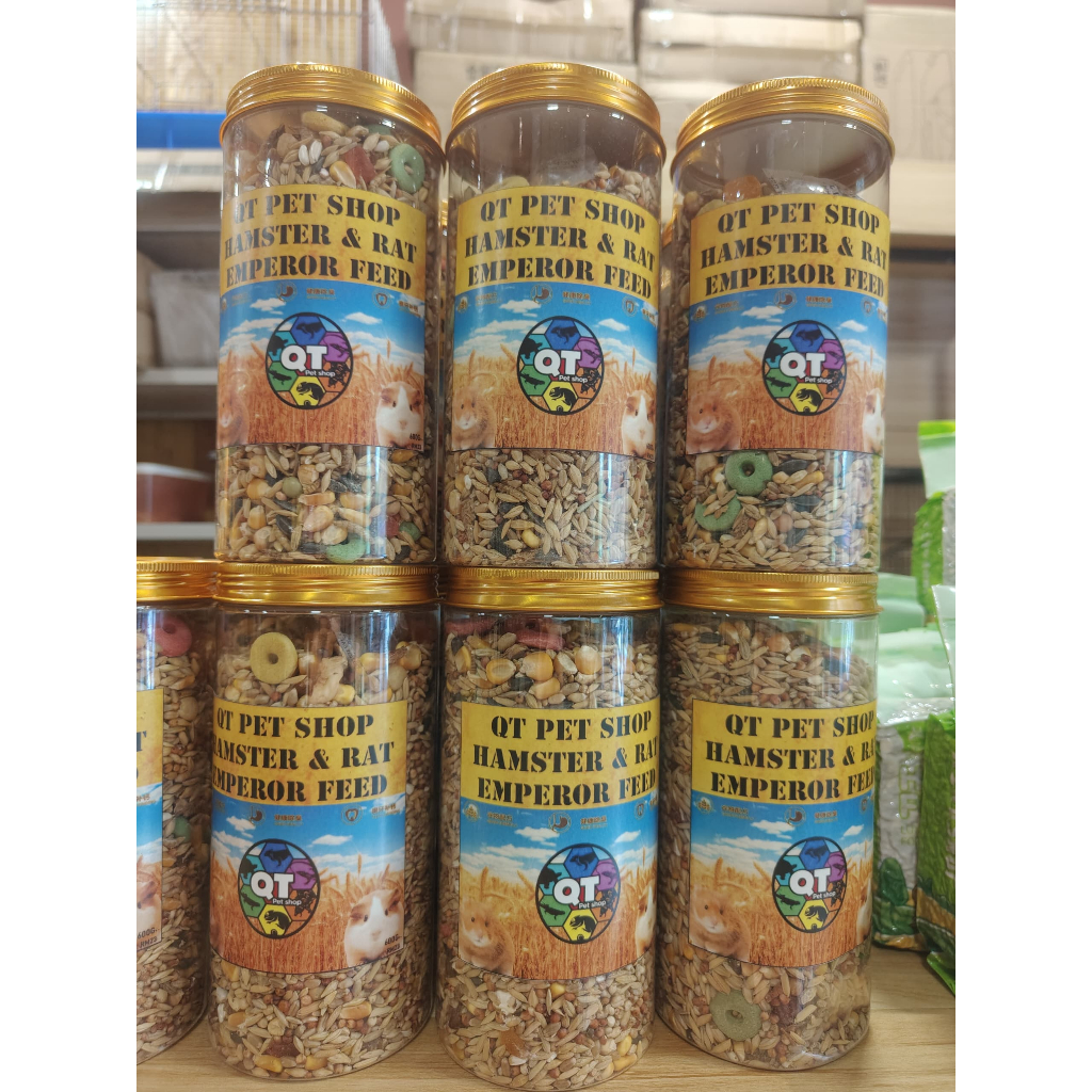 *BUY 2 FREE 1*QT EMPEROR HAMSTER & RAT FEED 600G/SYRIAN/ROBOROVSKI ...