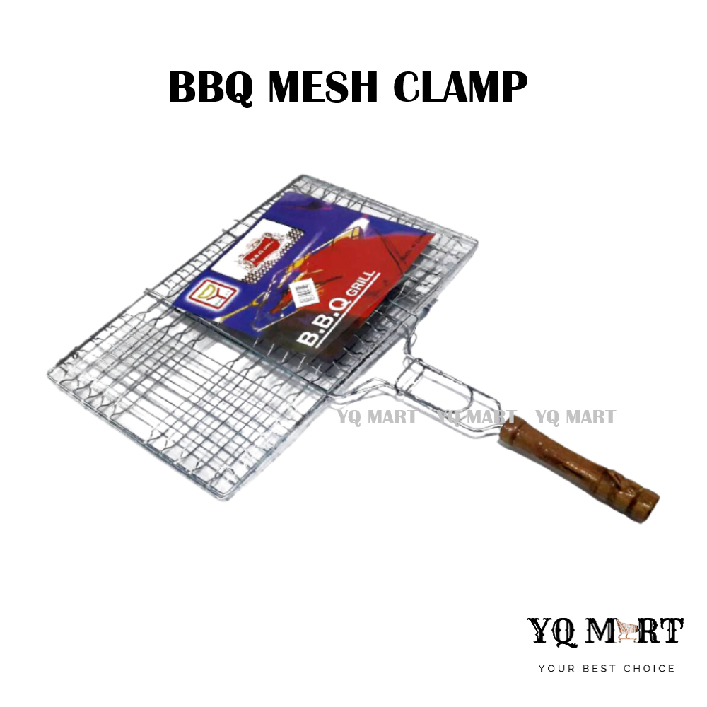 Barbecue Grill Mesh Wire Clamp/Stainless Steel BBQ Mesh Clamp | Shopee ...