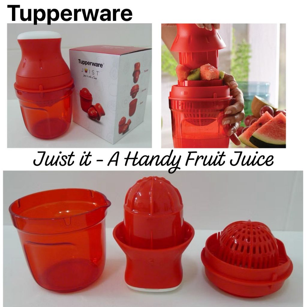 2425 Tupperware Fruit Juice 500ml - Juist It set with Gift Box/ Handy ...