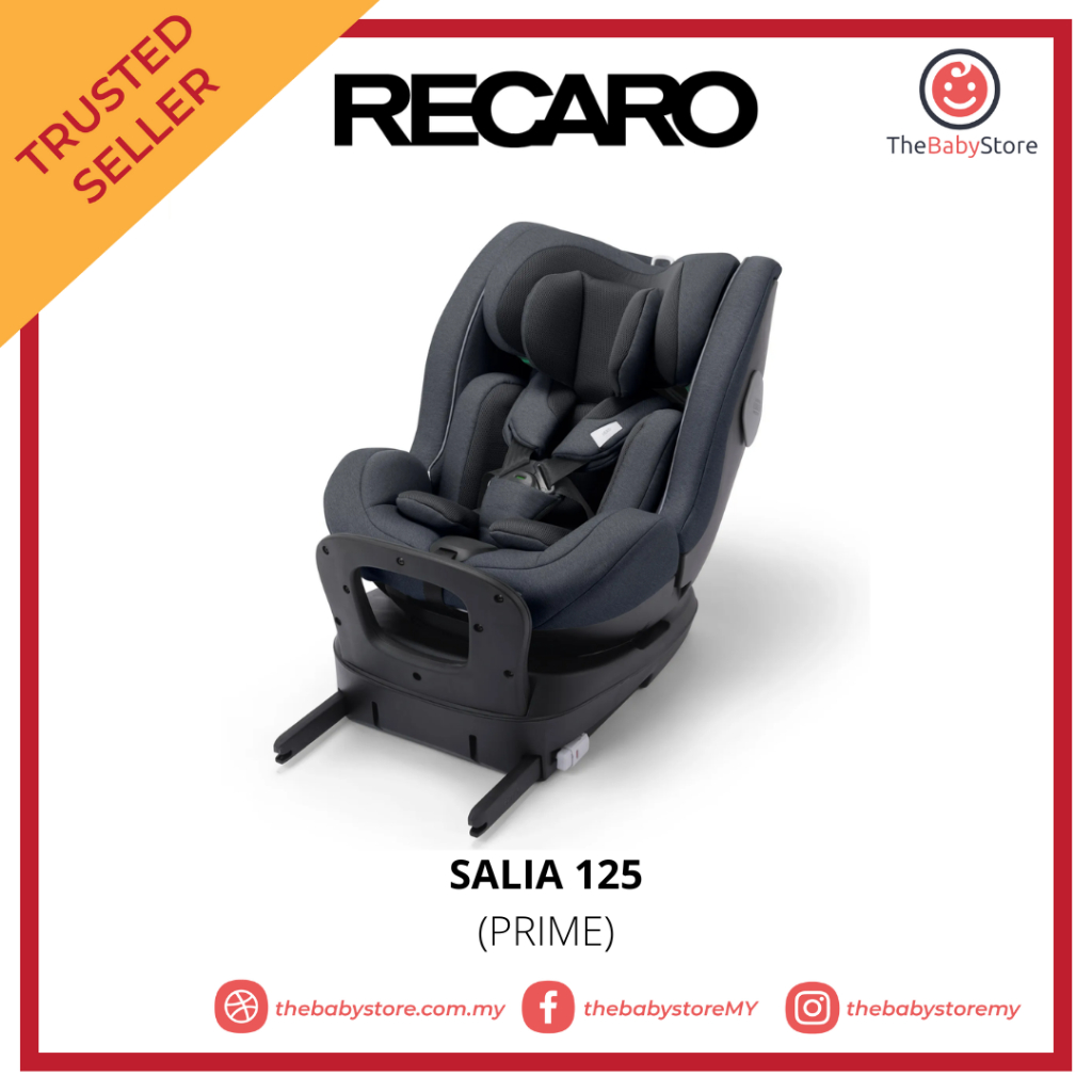 Recaro Salia 125 baby Carseat 40 - 125 cm | Birth - 7 years - Prime ...