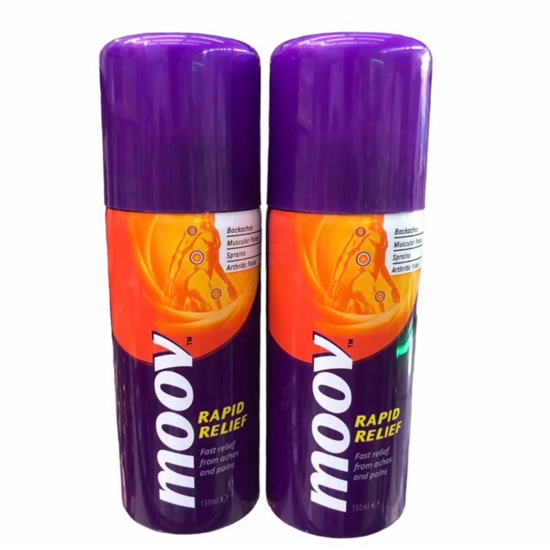 MOOV RAPID RELIEF SPRAY 150ml (fast relief from aches and pains ...