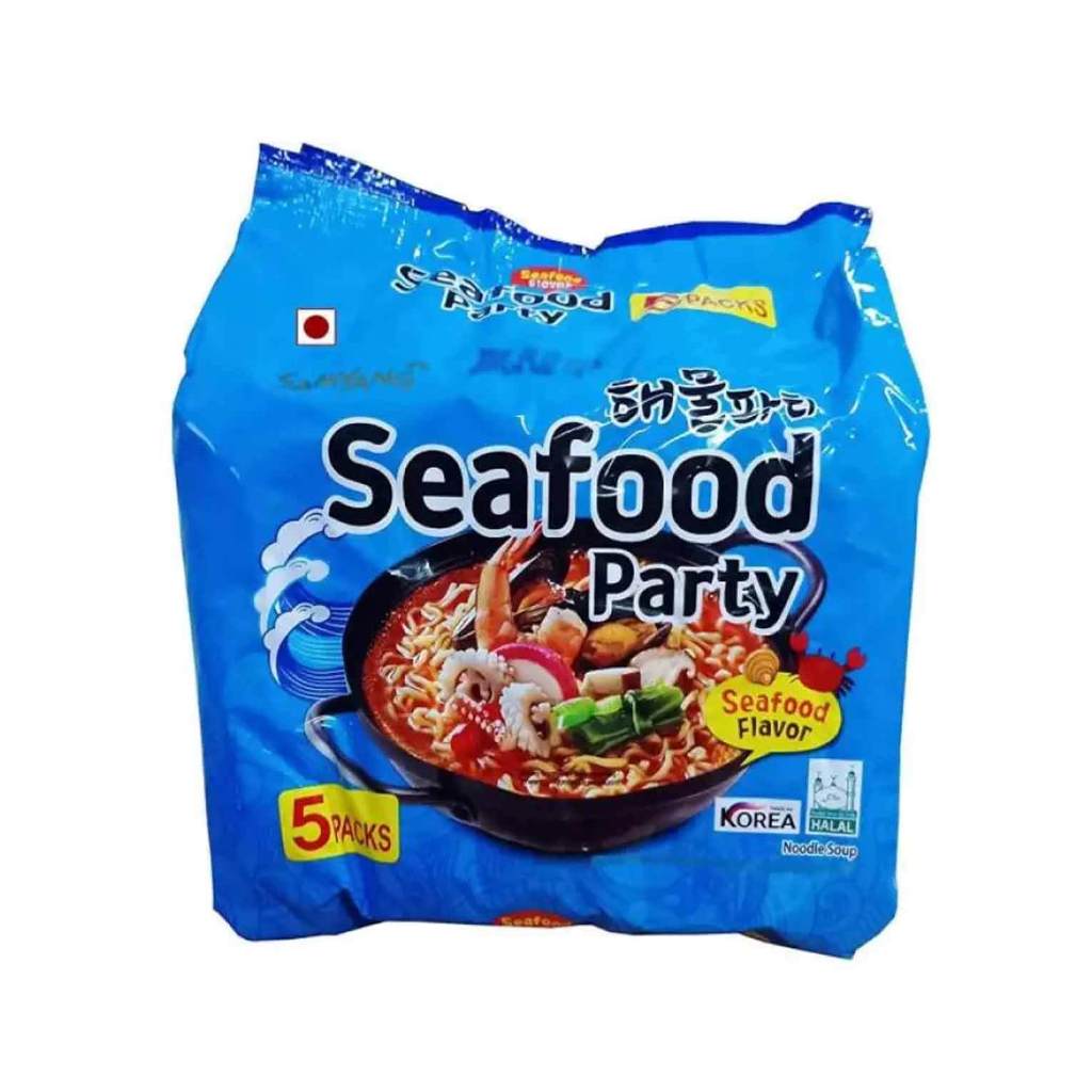 (EXP Nov 2025) SAMYANG SEAFOOD 5X125GM noodle maggi mamee mee | Shopee ...