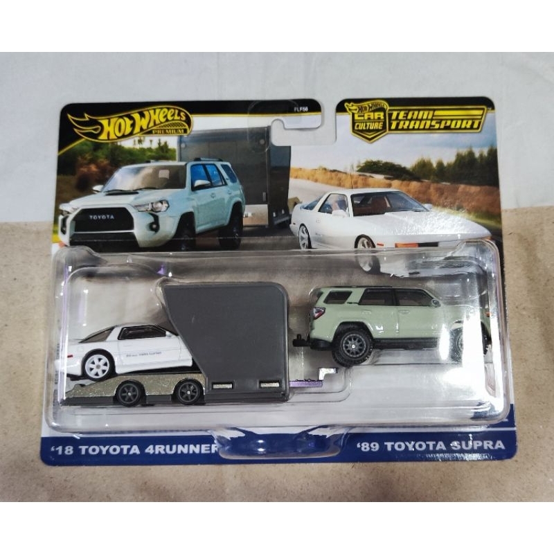 Hot Wheels Team Transport '89 Toyota Supra '18 Toyota 4runner | Shopee ...