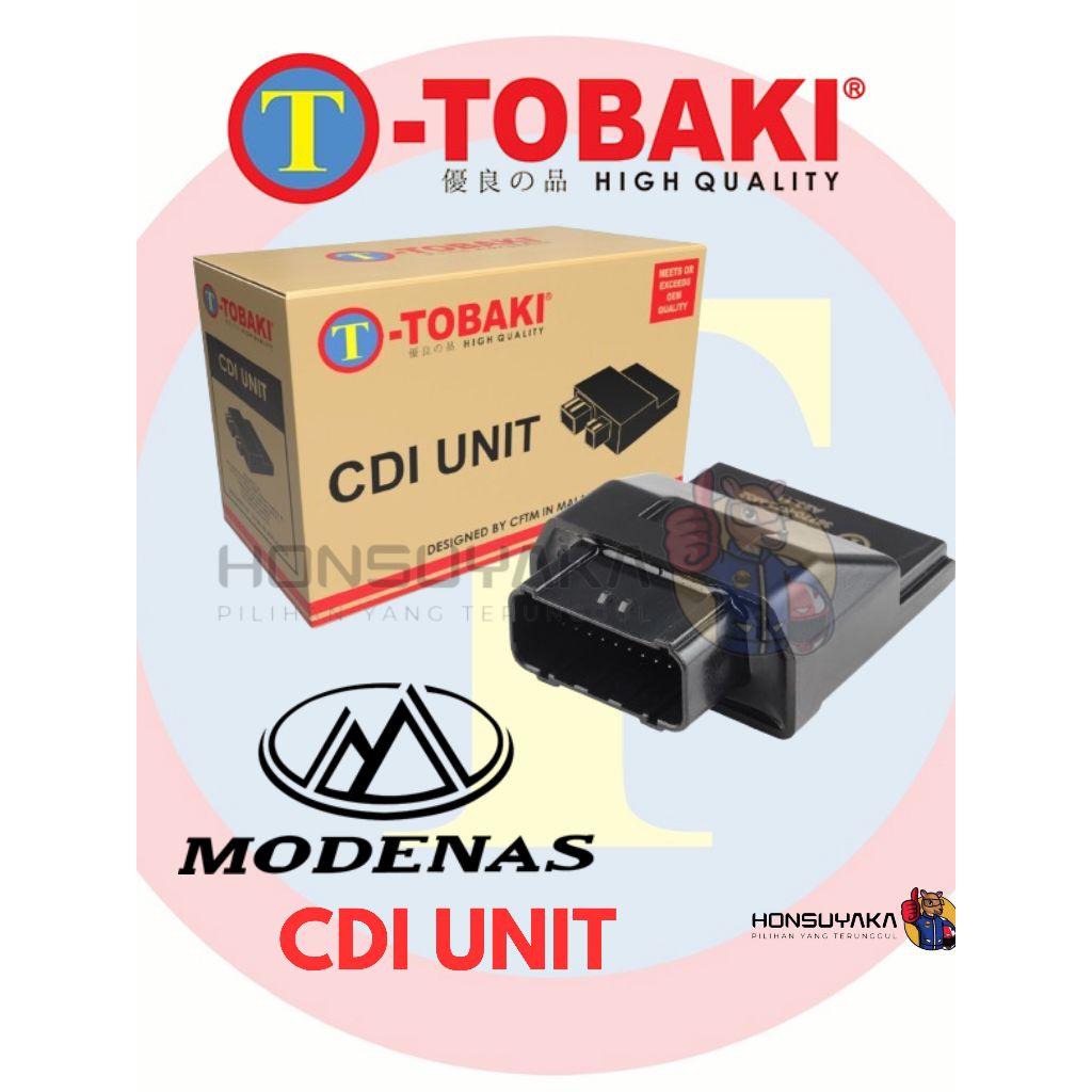 TOBAKI CDI UNIT FOR MODENAS CT110/KRISS/KRISS 2/KARISMA | Shopee Malaysia