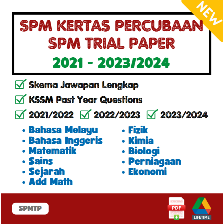 [PDF] SPM KSSM Kertas Percubaan 2024/2025 Tingkatan 5 Trial Paper Past Year Form 5 Sains ...