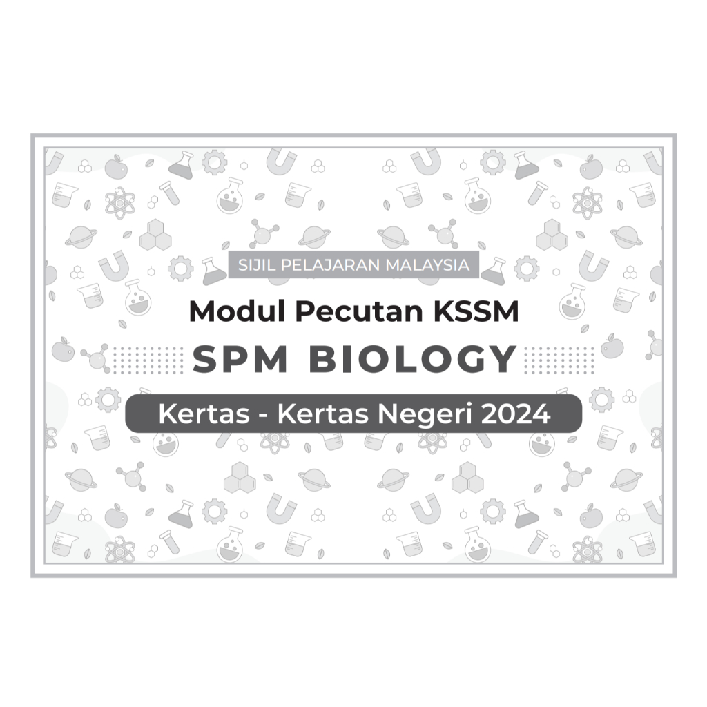 [NEW 2024] KSSM SPM BIOLOGY Trial Papers Module | Modul Pecutan SPM ...