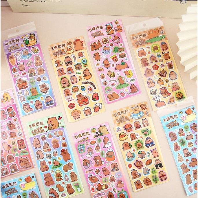 Sanrio Sticker Cute carton sticker Capybara Kuromi Pochacco Cinnamoroll ...