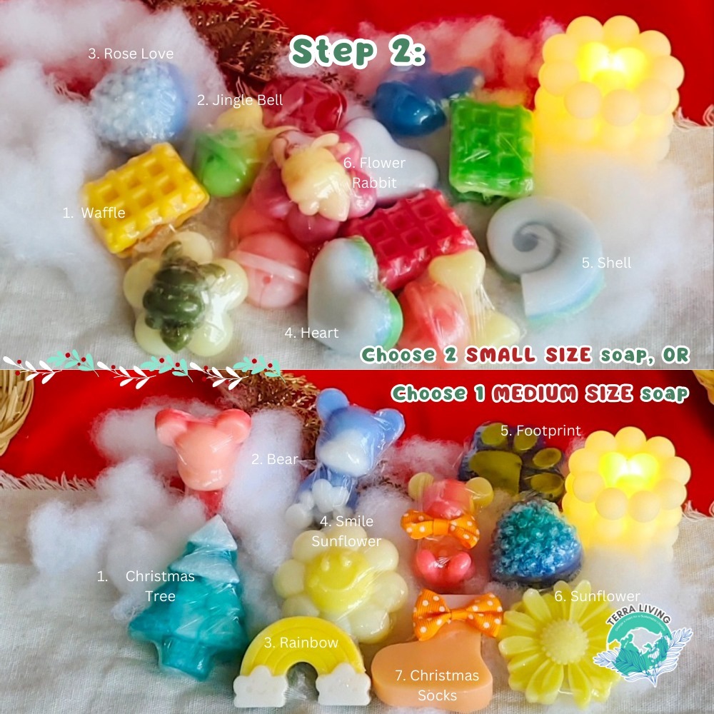 Sabun 1 unit Kemasan Cantik Sabun Handmade untuk Suvenir Nikah Custom ...
