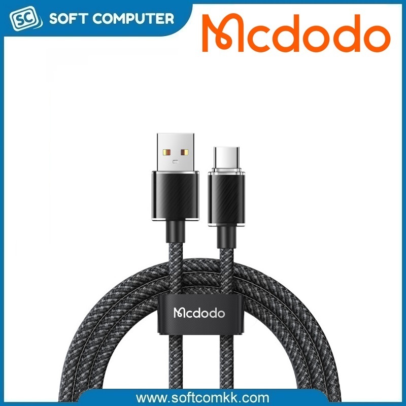 Mcdodo CA-3650 Type C Super Charge 6A 100W USB Cable Black | Shopee Malaysia