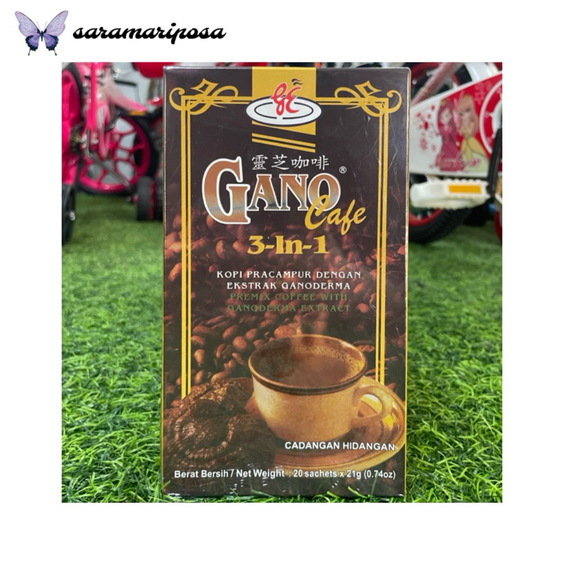 [BAHARU] Kopi GANO Cafe 3-in-1, Kopi Pracampuran dengan Ekstrak ...