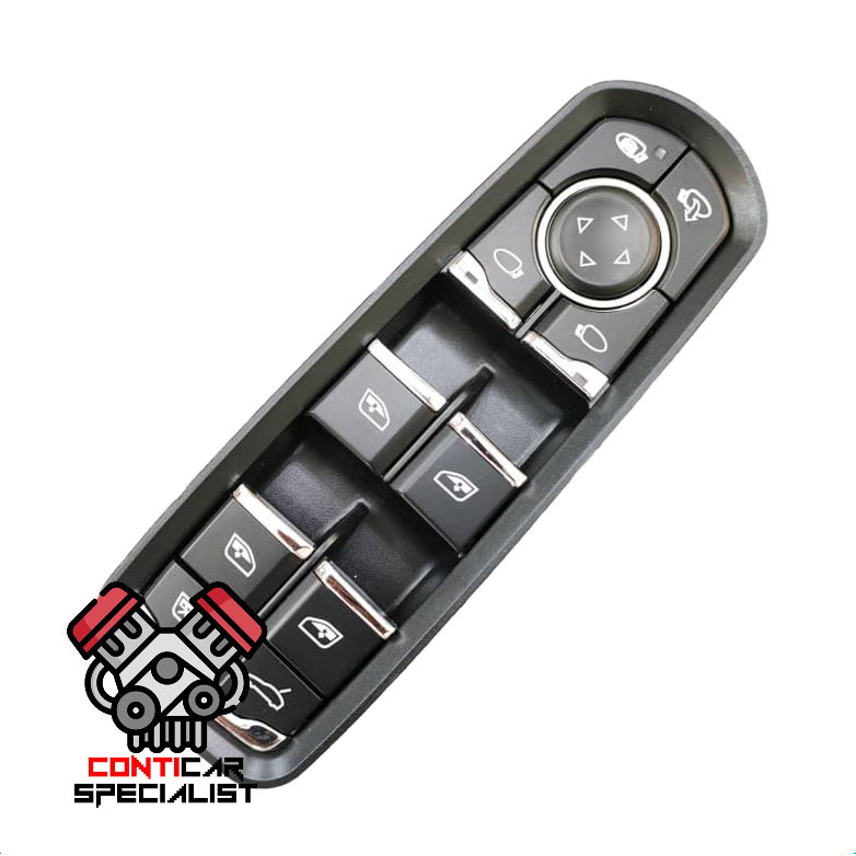 7PP959858AF WINDOW MAIN SWITCH FOR PORSCHE CAYENNE MACAN 7PP959858AE ...