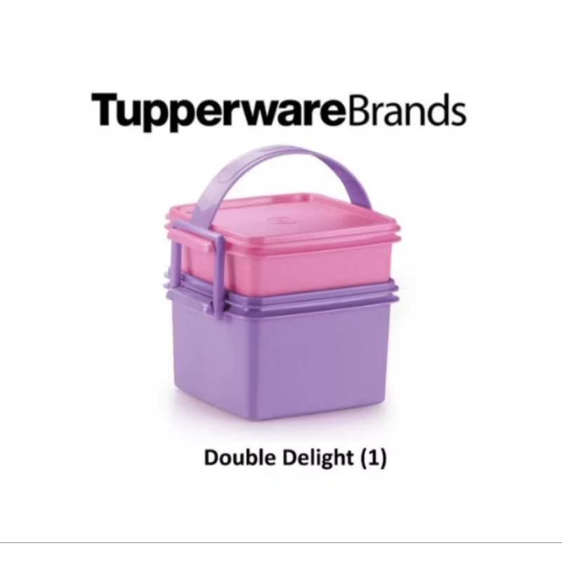 Tupperware Small Goody Box 790ml with Cariolier (2) / Click To Go 900ml ...